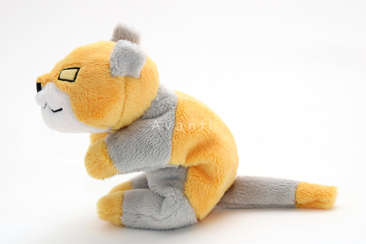 Yellow Robot Lion Plushie – Avanii Creations