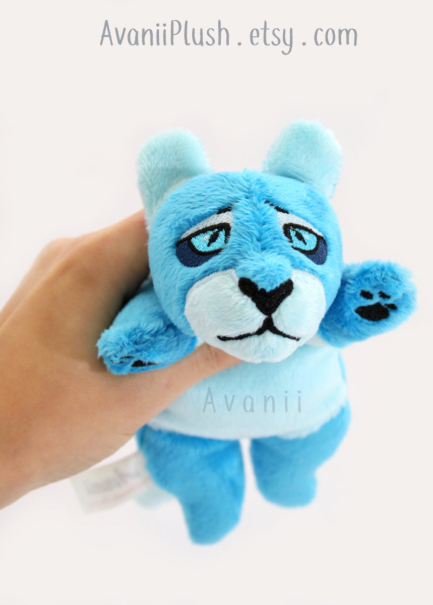 Lion Blue Diamond Plush – Avanii Creations